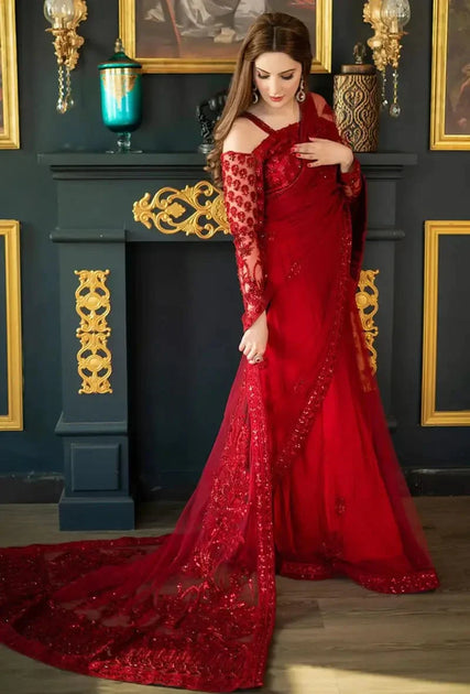 Hush Premium Net Fabric Dresses | Elegant Party Wear & Bridal Designs